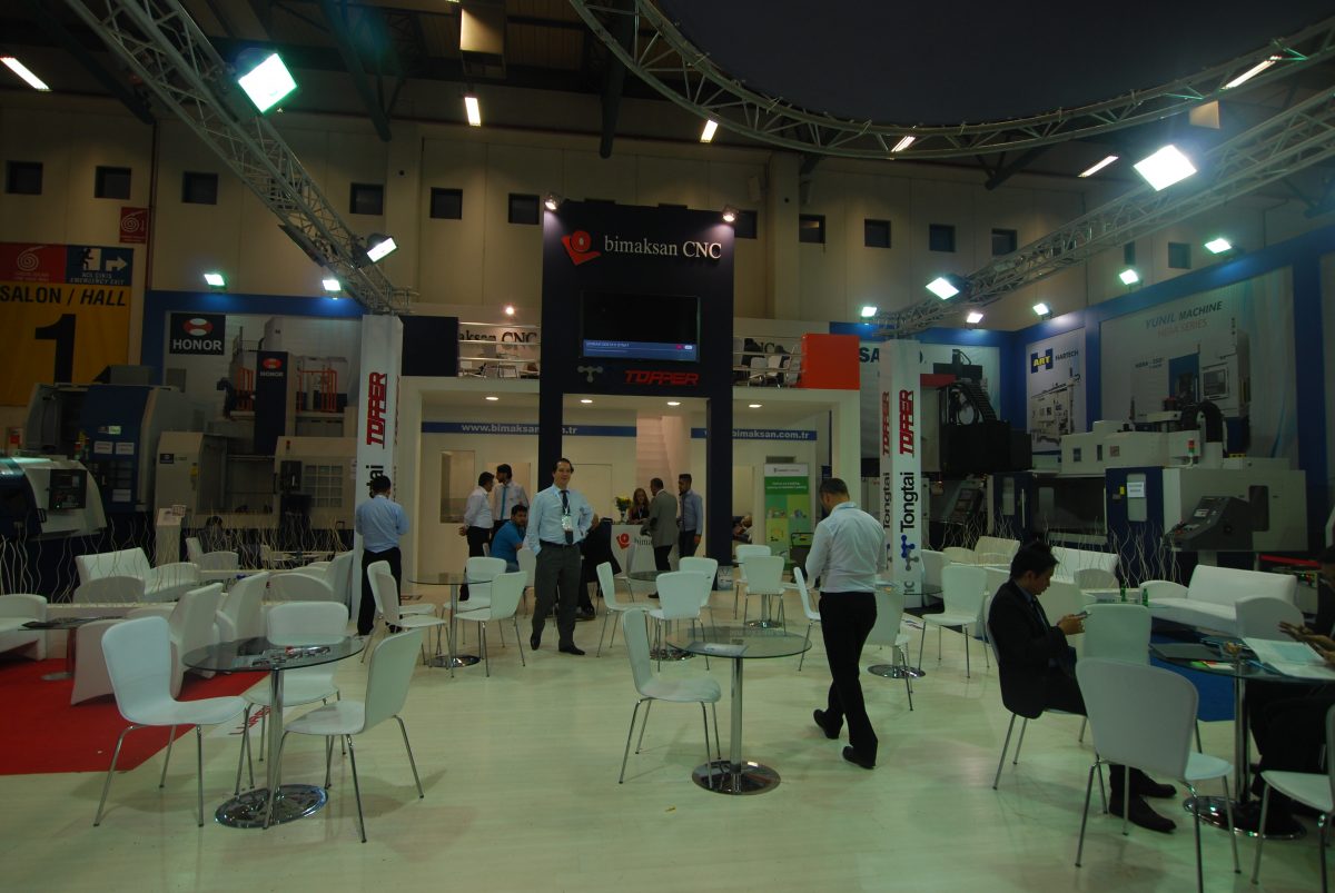 BİMAKSAN CNC FUAR STANDI MAKTEK’16-TÜYAP FUAR STANDLARI – InDesign Mimarlık