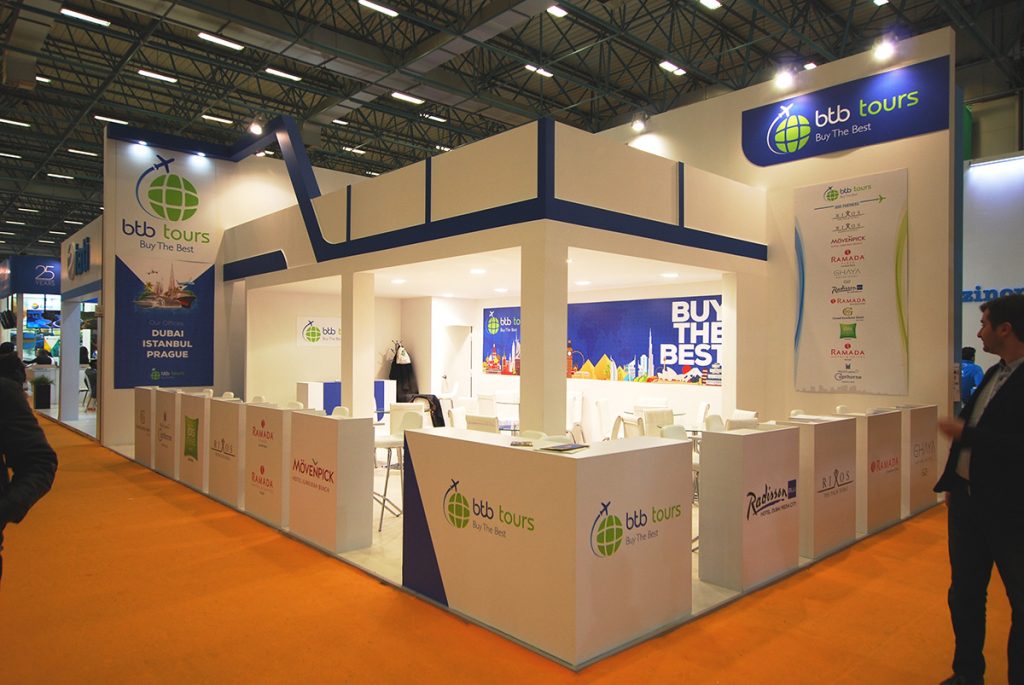 BTB TOUR FUAR STANDI EMİTT’18-TÜYAP FUAR STANDLARI – InDesign Mimarlık