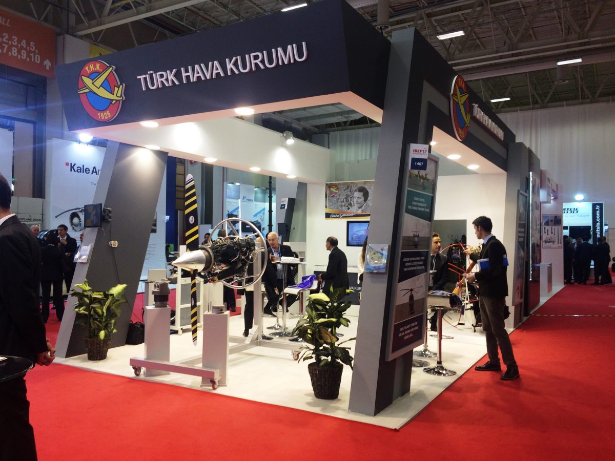 THK FUAR STANDI İDEF’17-TÜYAP FUAR STANDLARI – InDesign Mimarlık