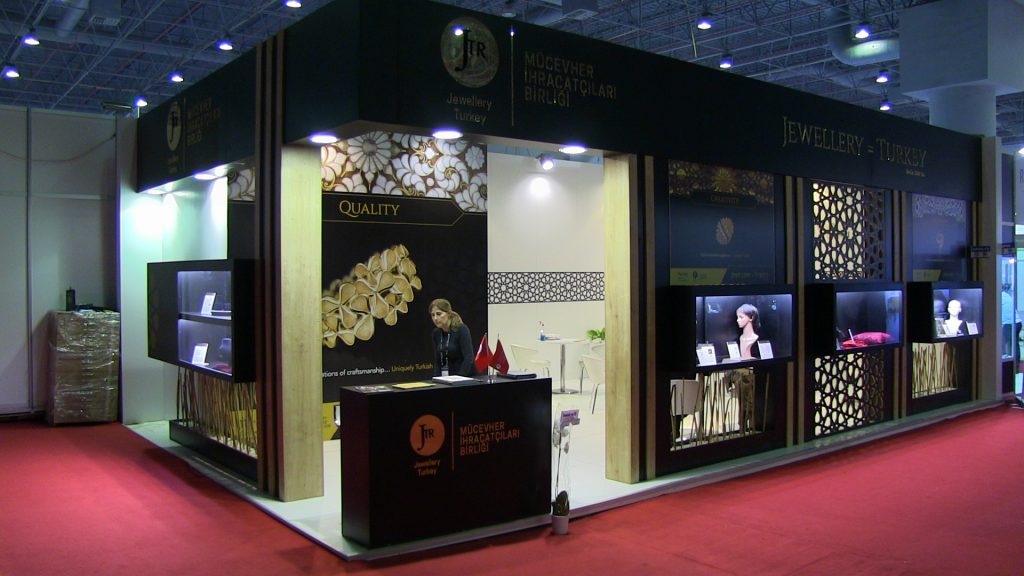 FUAR STANDI JTR JEWELLERY’18-CNR EXPO FUAR STANDLARI – InDesign Mimarlık